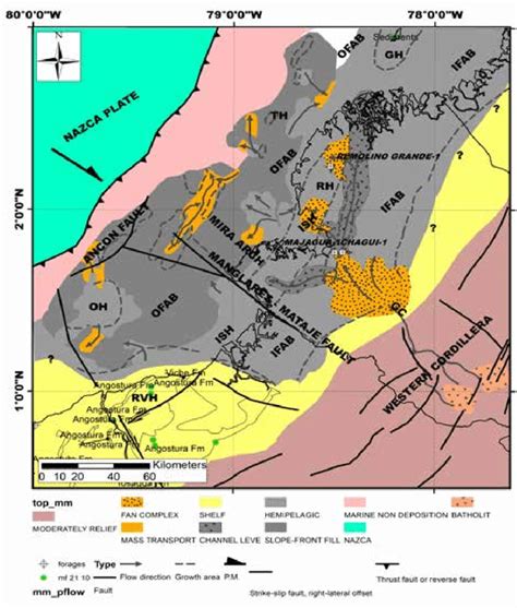 Sedimentary Facies And Tectonic Setting Map Of The NESC Margin Of The Download Scientific