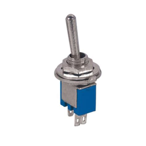 Mini Toggle Switch ON ON Latching SPDT 3 Pins 3A 125VAC 1 5A 250VAC With Solder Terminal 2 Ways