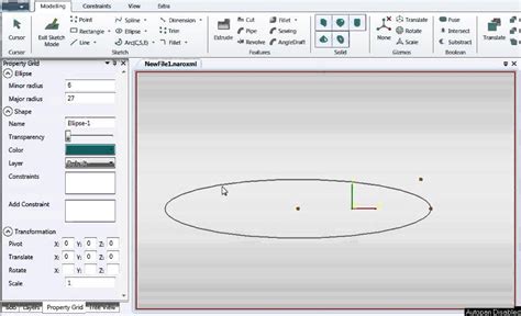 Changing Ellipse Radius Values YouTube