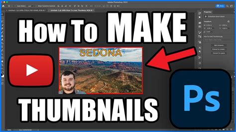 How To Make A YouTube Thumbnail Photoshop 2022 Tutorial YouTube