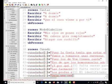 Subprocesos en PSEINT Modulo cuñado TIC Bachillerato IES Monterroso YouTube