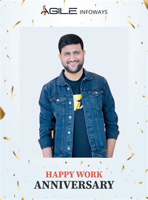 Hr Agile Infoways On Linkedin Workanniversary Congratulations Success Work Agile