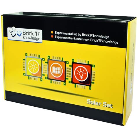Allnet Brickrknowledge Solar Set English Englisch En Disco Bianco
