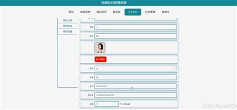 Javavue计算机毕设电商后台管理系统【源码开题论文程序】 Csdn博客