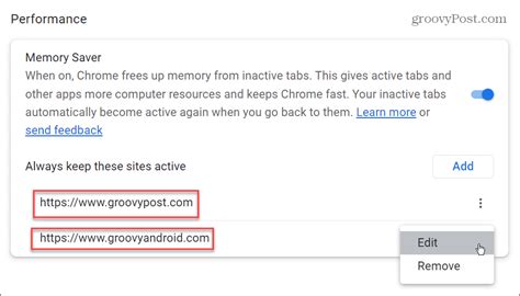 How To Enable Memory Saver Tabs In Google Chrome