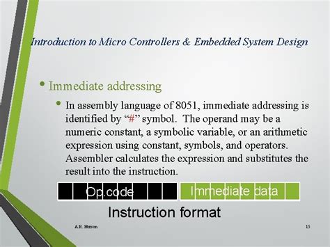 Introduction To Micro Controllers Embedded System Design Addressing