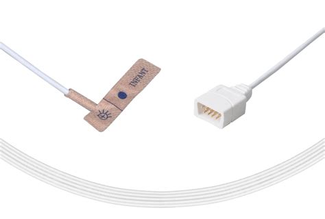 Datex Compatible Disposable Spo2 Sensor Adhesive Textile Infant 3