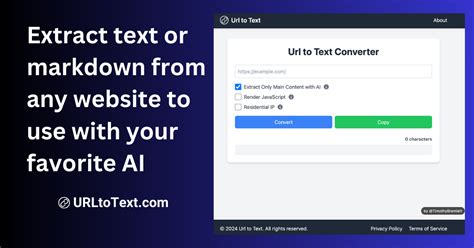 Extract Clean Text From A Javascript Rendered Website Using Urltotext