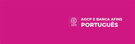 Isolado Aocp E Bancas Afins Português Iap Online