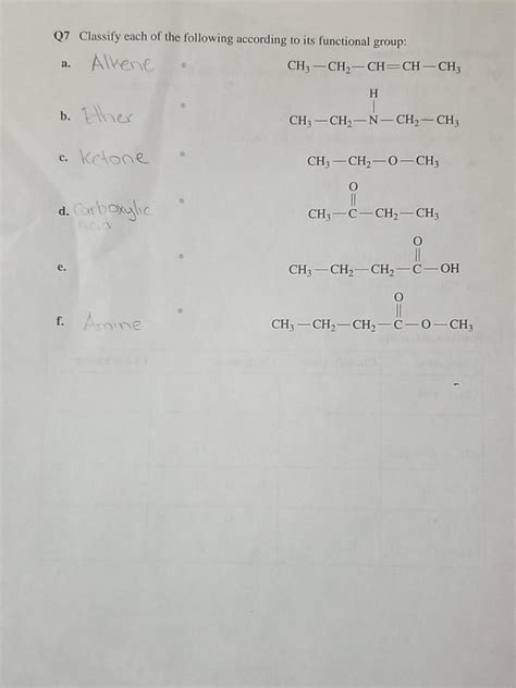 Solved Q7 Classify each of the following according to its | Chegg.com