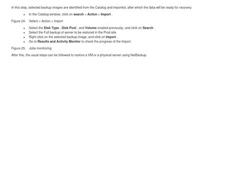 Initiate Server Import From Catalog Dell Powerprotect Cyber Recovery Recovery From The Cyber