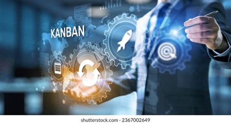 Kanban Work Flow Process Management System Stock Photo Shutterstock