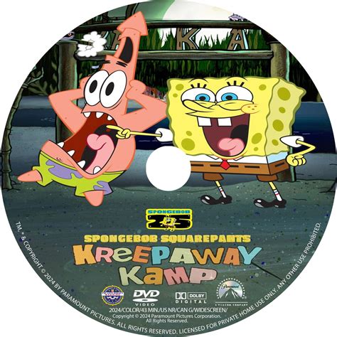 Spongebob Dvd Cover 💛🍍kaylee Jayne Horosco🍍💛 For My