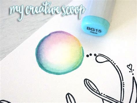 creating bubbles using copic markers step by step photos copic