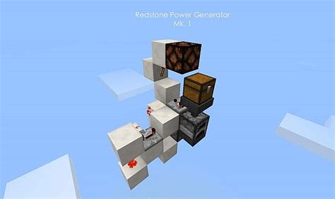 Redstone Power Generator For Adventure Maps Minecraft Map
