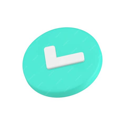 Premium Vector Done Complete Checkbox Green Circle Button Right