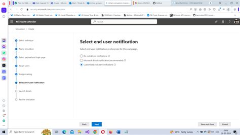 Microsoft Defender For Office 365 Create Simulation Attacks
