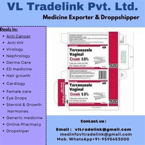 Terconazole Drug 10 Mg At ₹ 10unit Terazol Drug In Nagpur Id