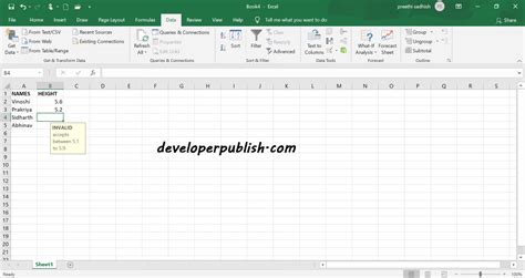 Restrict Data To Number Or Decimal In Microsoft Excel