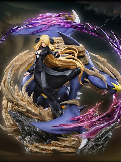 Cynthia Garchomp Pokemon Fantasy Studio NZ Toys