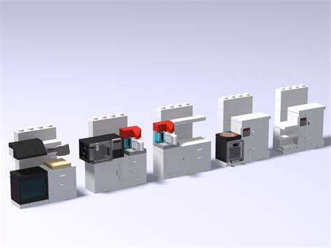 Lego Moc Modular Living Container Kitchen By Schnabbo Rebrickable