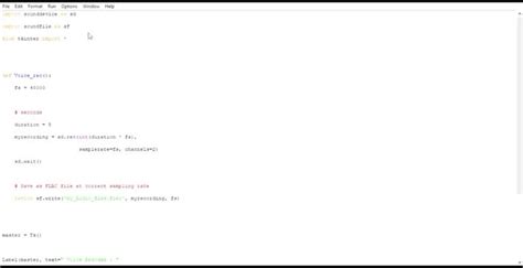 [video] built a voice recorder in python with sounddevice vijayalayan