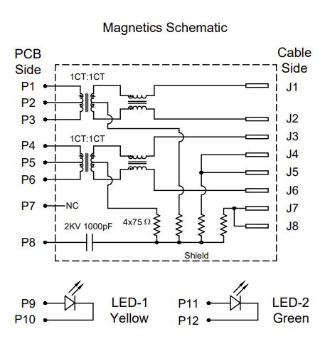 Schematics How Do I Connect An Ethernet Jack To Lan Electrical Engineering Stack Exchange