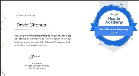 Finished A Masterclass On Business Strategy And Ai David Gitonga