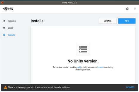 Not Enough Space Unity Engine Unity Discussions