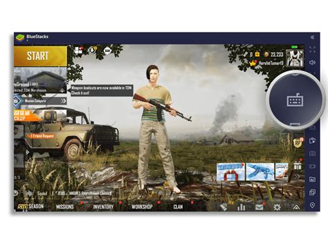 Shooting Mode With BlueStacks