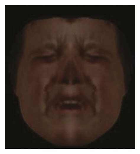 Sad Face A Its Frontalization B And Expression Strengthening Download Scientific Diagram