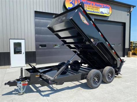 2021 H And H 76 X 12 10k Dump Bed Trailer In Fulton Il Trailer Trader