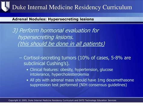 Ppt Approach To The Incidental Adrenal Nodule Powerpoint Presentation