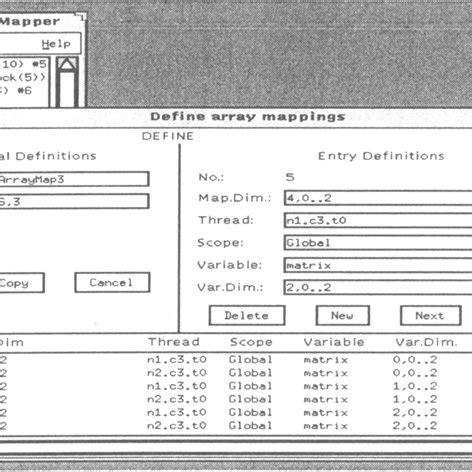 Two Array Visualizer Windows One Numeric And One Graphic Combined