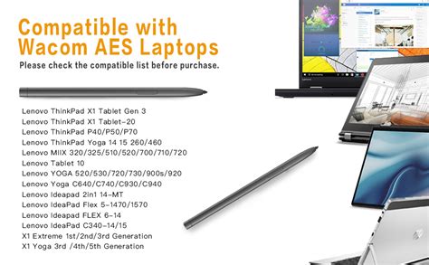 Digital Pen For Lenovo Laptop Stylus With Thinkpad Yoga Miix Ideapad Flex