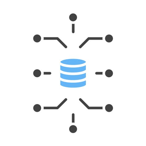 Aggregation Generic Blue Icon