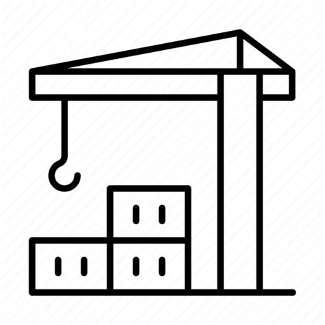 Container Terminal Icon Download On Iconfinder