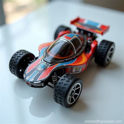 4WD Arduino Nano Car With Hotwheels Inspired Design Stable Diffusion Online