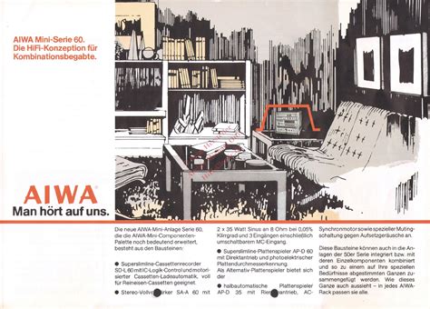 1981 Aiwa Mini Serie 60