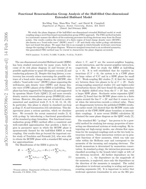 Pdf Functional Renormalization Group Analysis Of The Half Filled One