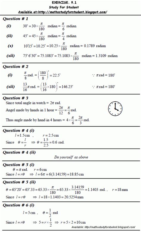 Solution Exercise No 91