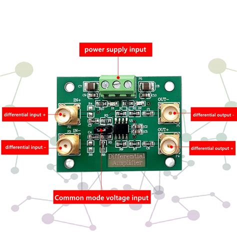 Lmh6550 Fully Differential Amplifier Module 400 Differential High Speed Operational Amplifier