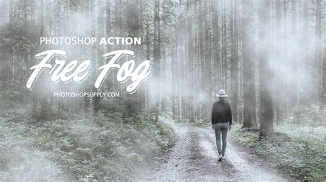 Fog Effect Photoshop Action Free Photoshop Supply