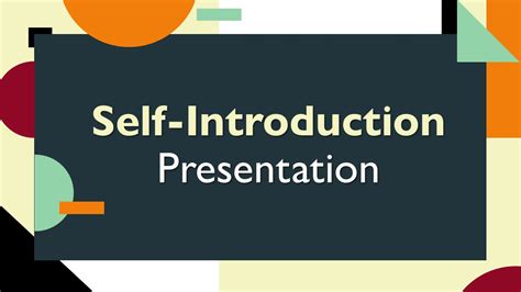 Self Introduction Powerpoint Template