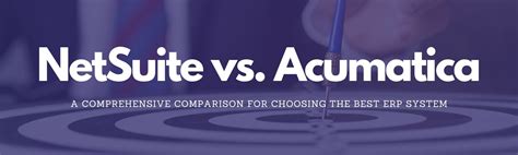 NetSuite Vs Acumatica Haya Solutions Inc