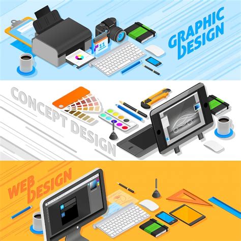 Free Vector Isometric Branding Flowchart With Idea Development Launch Design And Advertising