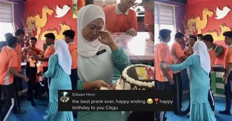 Kena Prank Cikgu Cuak Tenangkan Murid Gaduh Dalam Kelas Sekali