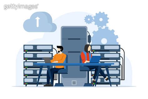Concept Of Cloud Computing Data Center File Management Cloud Storage
