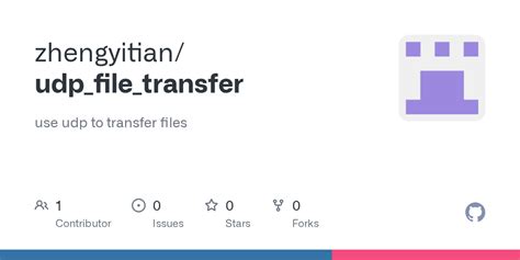 Github Zhengyitianudpfiletransfer Use Udp To Transfer Files