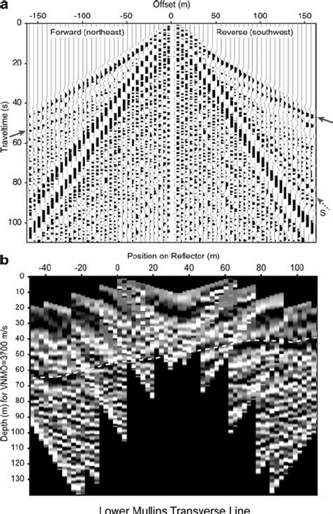 A Common Offset Stack For Lower Mullins Transverse Line With A 700 Hz